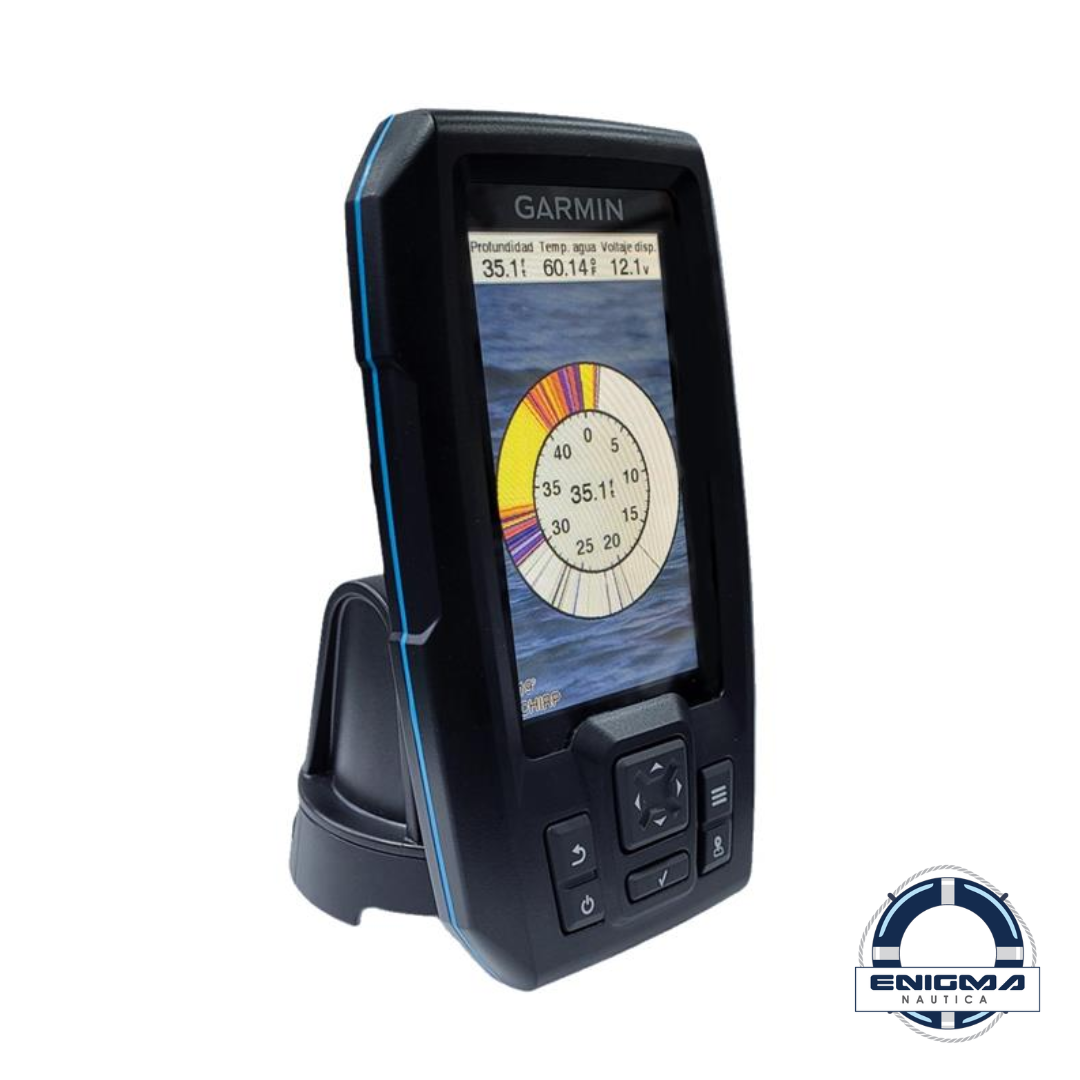 Ecosonda con GPS y Transductor de Doble Frecuencia GARMIN–STRIKER Vivid ...